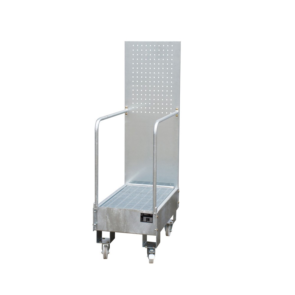 Bauer® Auffangwanne mit Lochplatte, verfahrbar